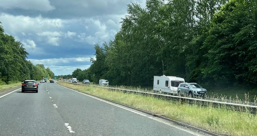 Outfit Matching Car and Caravan